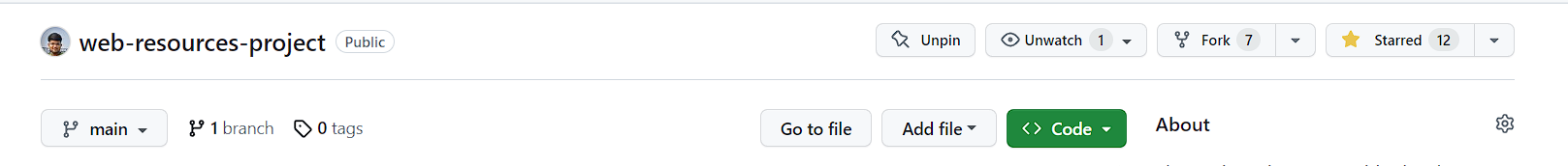GitHub - jayk-gupta/web-resources-project: The project aims to provide developers with a ...