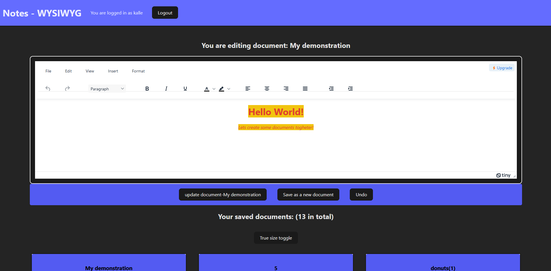 GitHub - existenztim/Fullstack-Texteditor-with-mySQL-database: Create,read,update,delete text ...