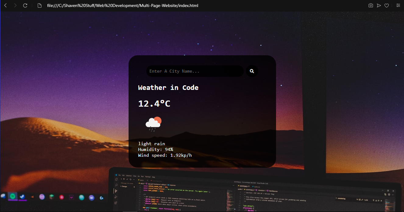 GitHub - IceFly147/Weather-code