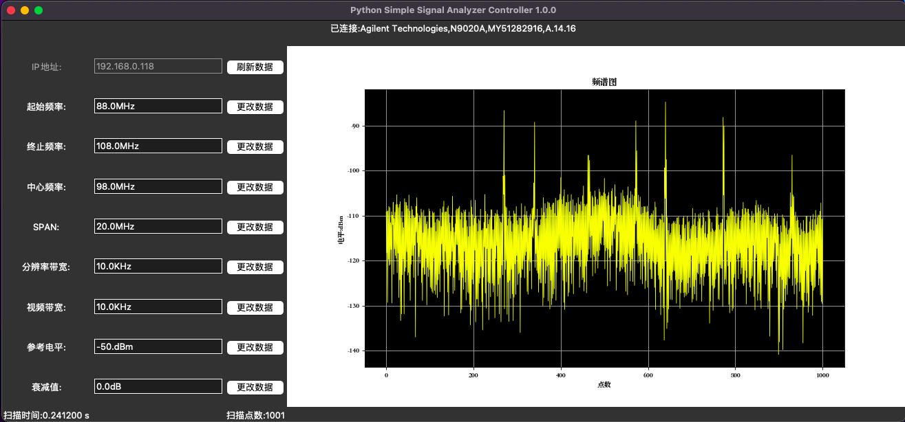 GitHub - Qingfeng-129/PSSAC: Python Simple Signal Analyzer Controller