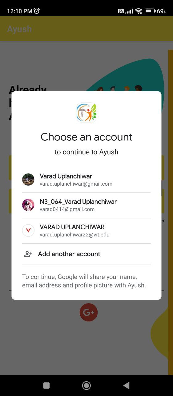 GitHub - RushikeshDhaygude/AYUSH-Application
