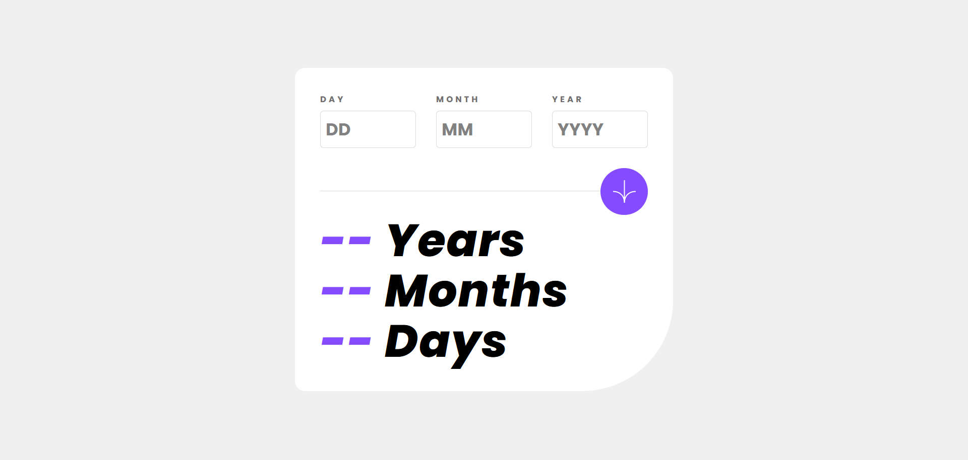 GitHub - lack21/Age-Calculator: Personal Project