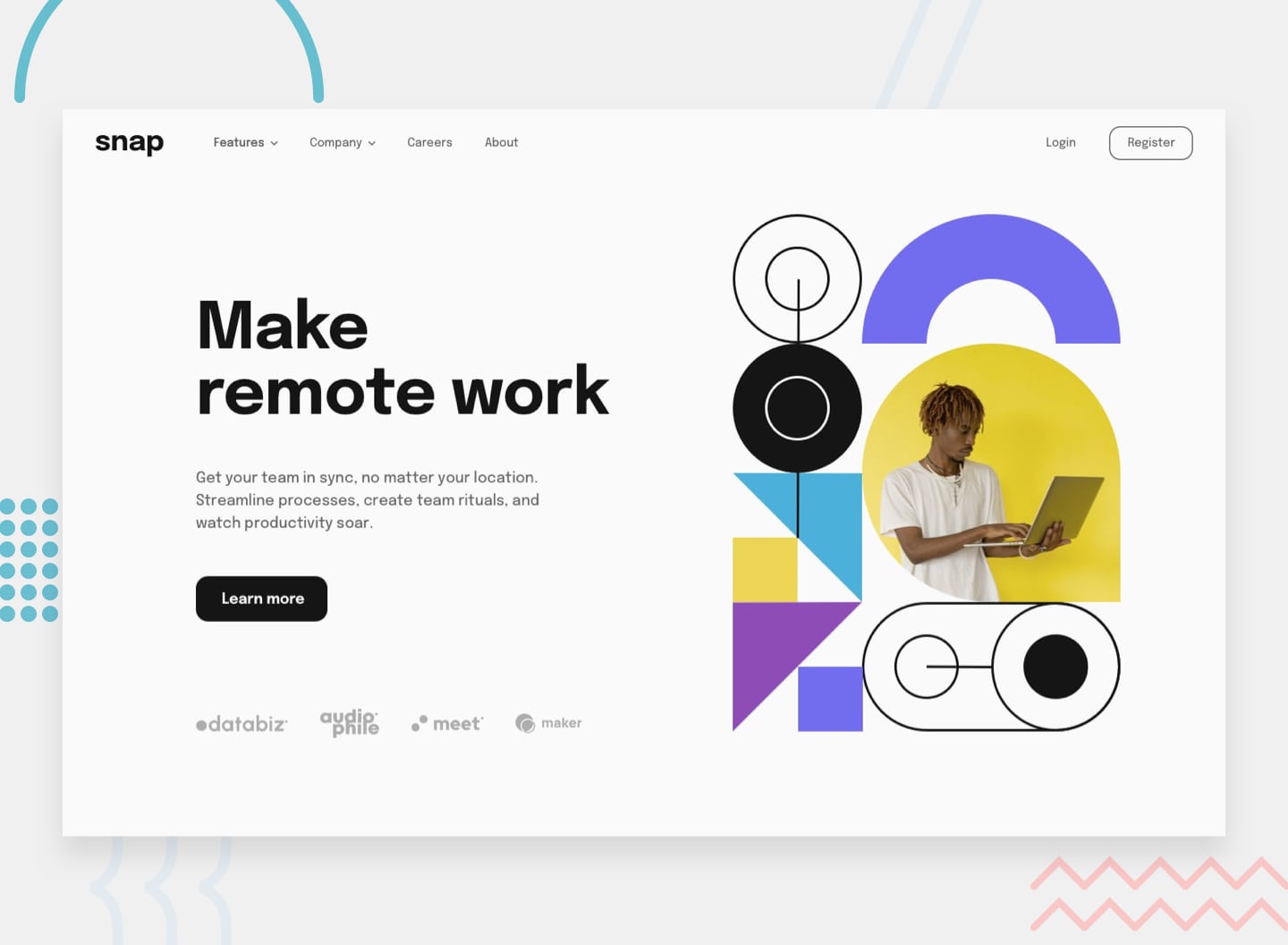 GitHub - lack21/Intro-Section-With-Dropdown-Navigation: Design Project