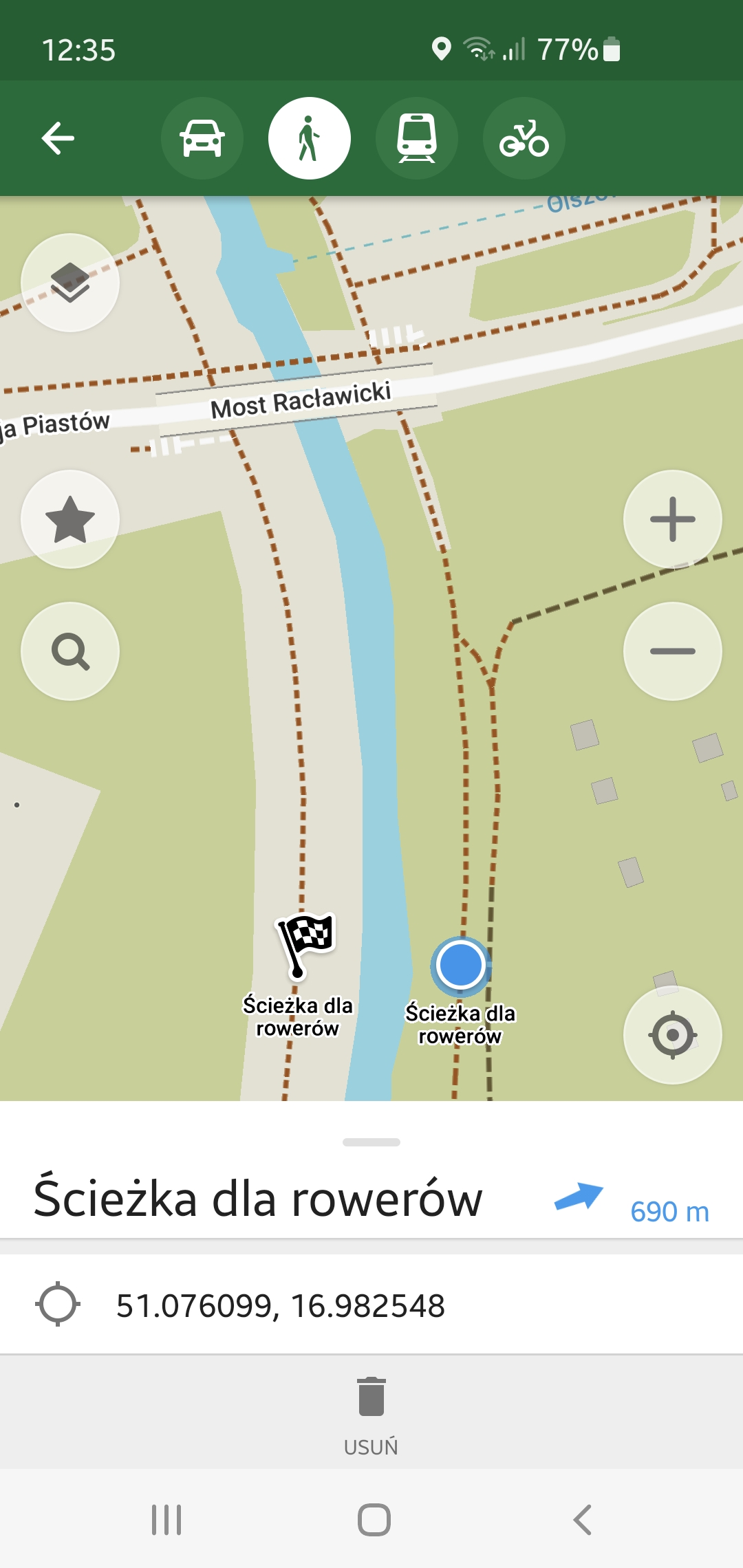 Error trying create a walking path navigation · Issue #2199 · organicmaps/organicmaps · GitHub