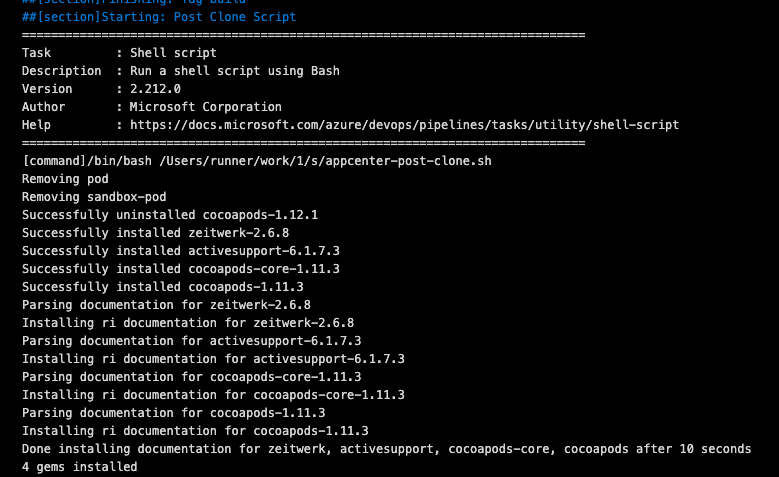 Pod Install Phase Should Run `bundle Exec Pod Install` Instead Of `pod Install` · Issue 2540