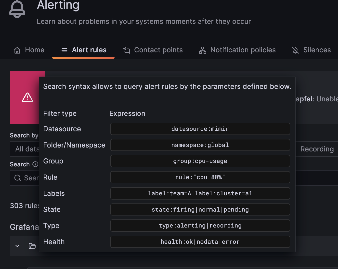 Alerting: HoverCard component cannot be tabbed onto · Issue #64052 · grafana/grafana · GitHub