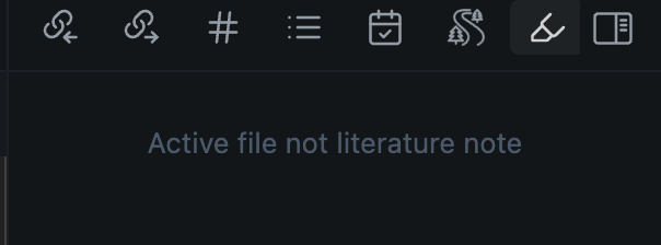 The plugin does not recognize the literature notes until refresh the ...