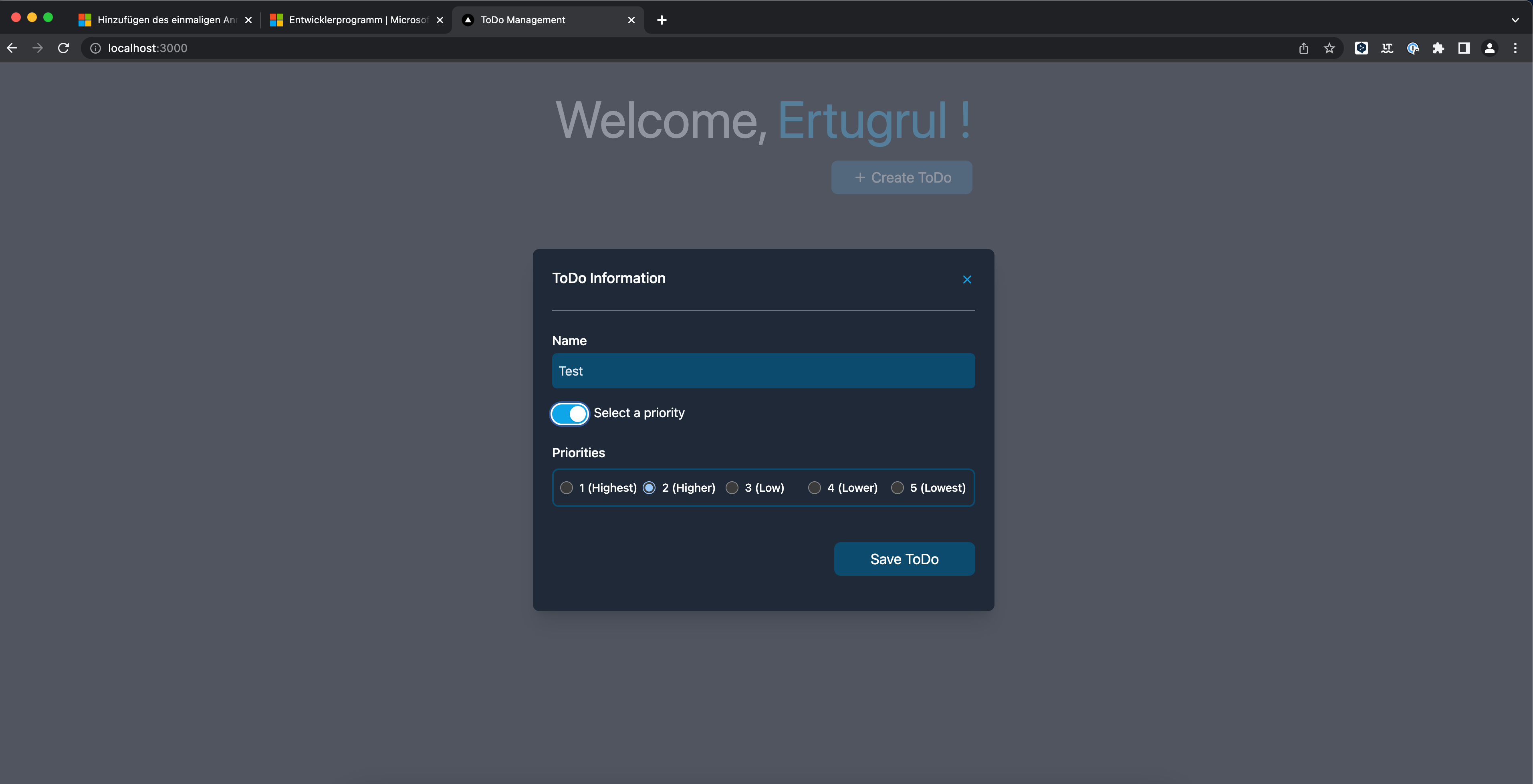 GitHub - erseit/ToDoManagement: A simple ToDo Management System for CRUD Operations