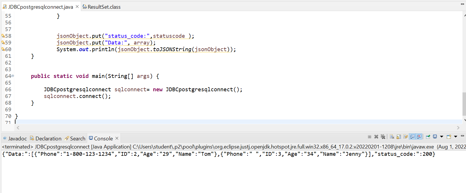 GitHub - mnaik3/JDBC_Connection