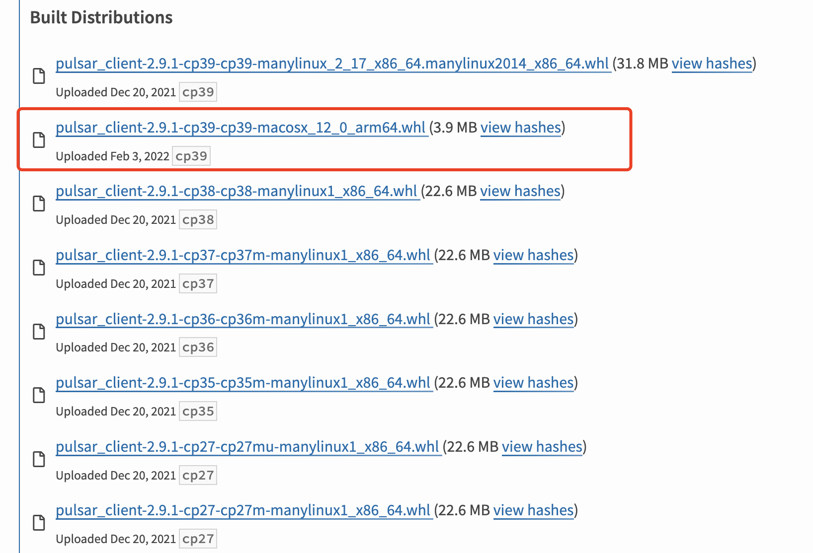 Client Python Release Manager Does Not Push A Release For Mac Python Clients · Issue 13864 