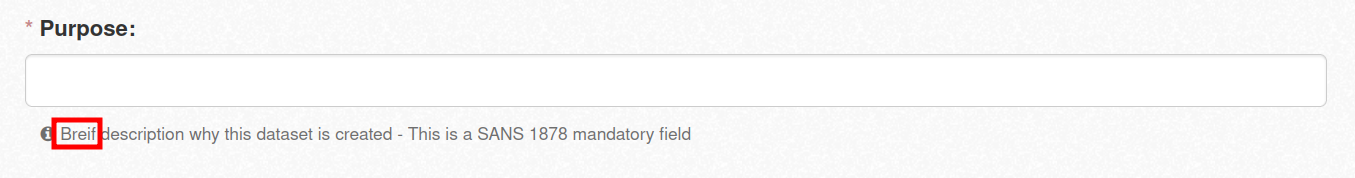 Implement remaining SANS 1878 fields · Issue #84 · kartoza/ckanext-dalrrd-emc-dcpr · GitHub
