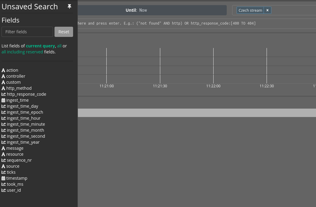 The list of fields should only show fields that are present in selected streams. · Issue #12572 ...
