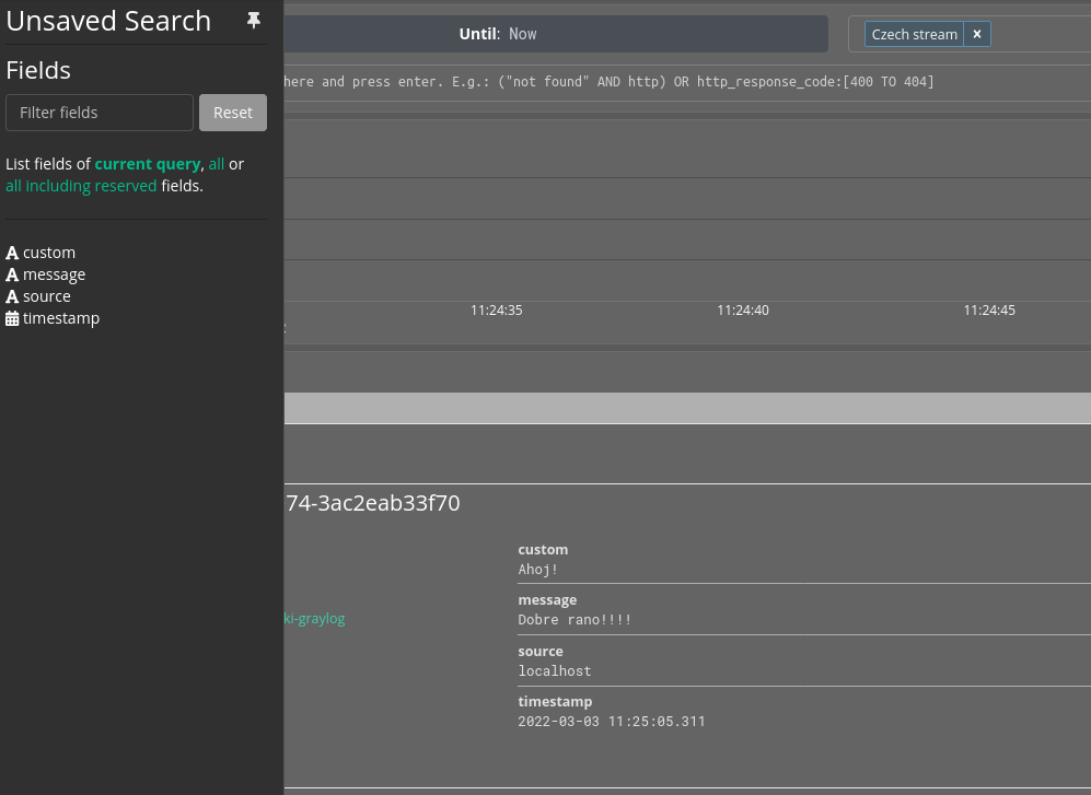 The list of fields should only show fields that are present in selected streams. · Issue #12572 ...