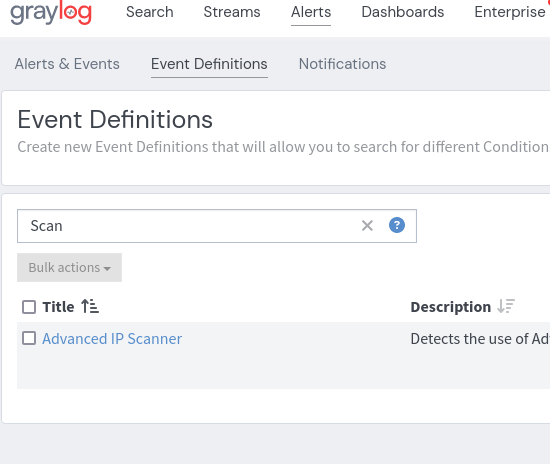 Search in "Alerts & Events" behaves differently than in other tabs · Issue #15260 · Graylog2 ...