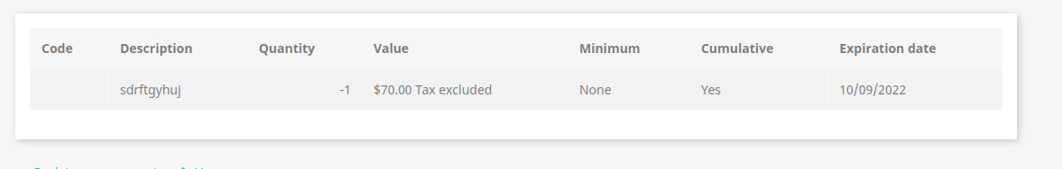 Prestashop Does Not Generate New Cart Rule When Its Total Amount Is Not Totally Used When Cart 
