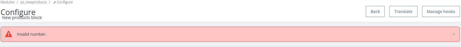[Module] - New product - You can add a character when you need an int · Issue #29933 ...