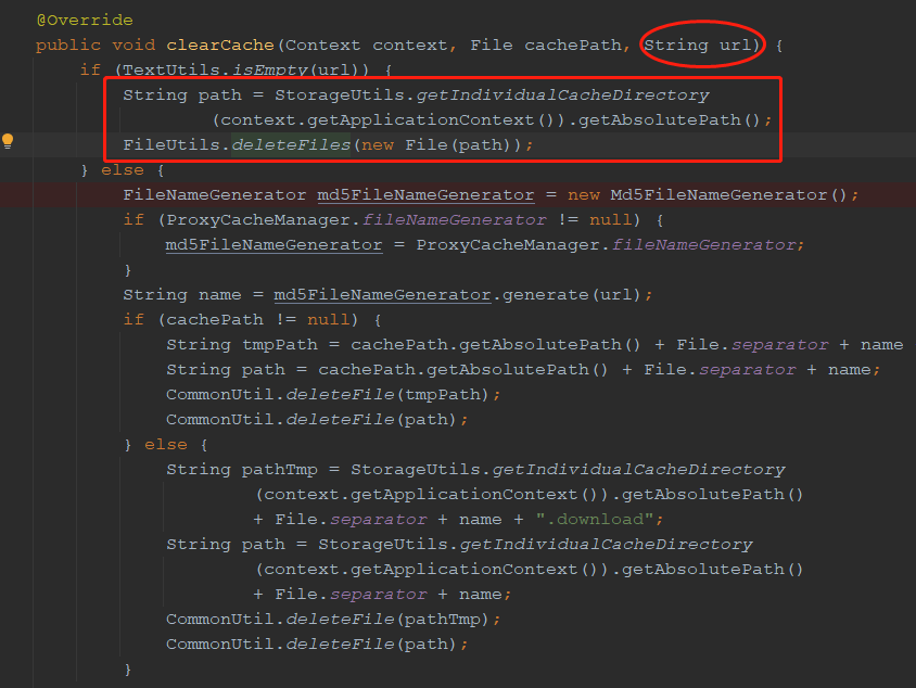APIbug clearCache(Context context, File cachePath, String url) · Issue #3531 · CarGuo ...