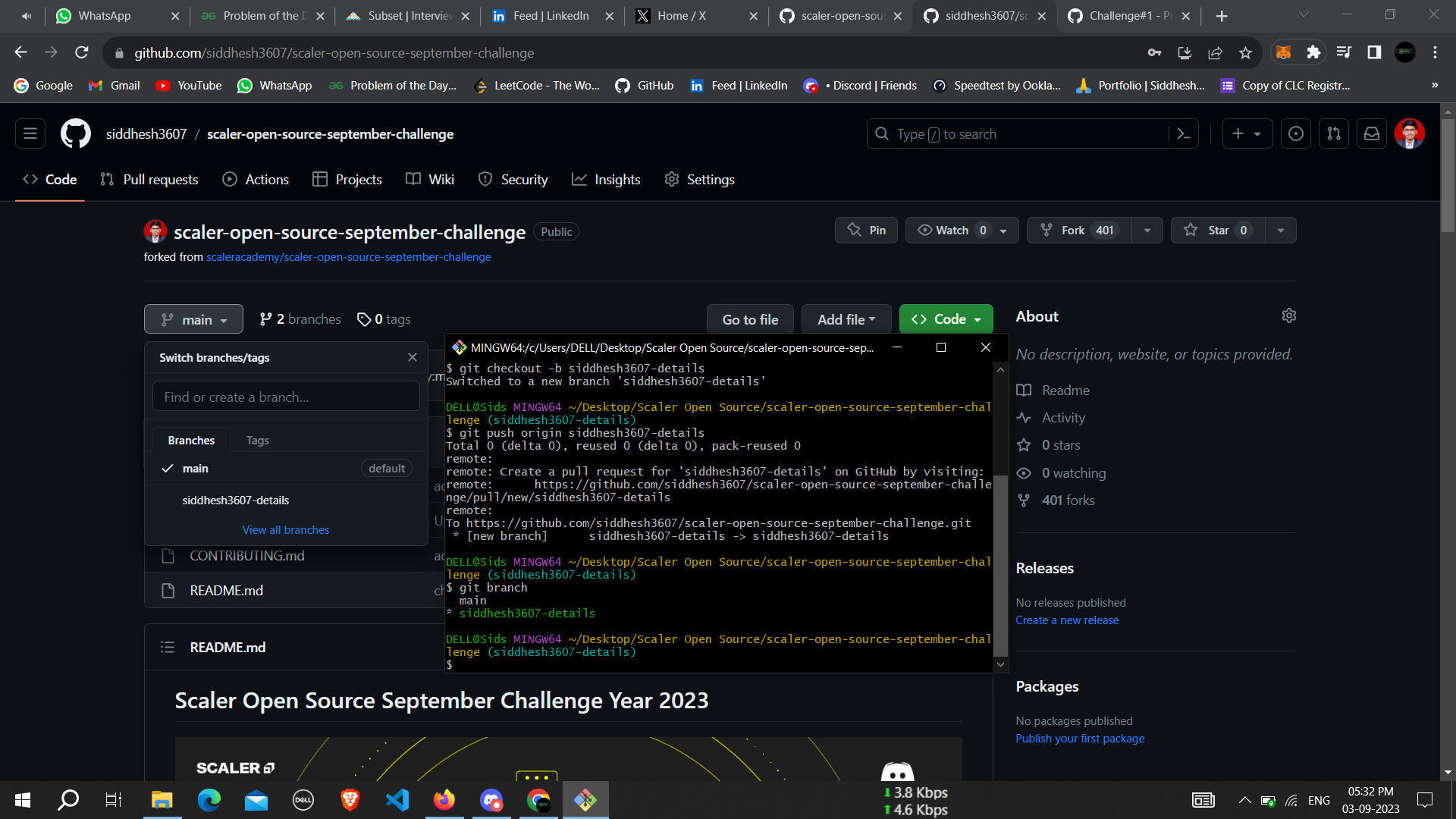 Challenge # 24 : Siddhesh3607 · Issue #243 · scaleracademy/scaler-open-source-september ...