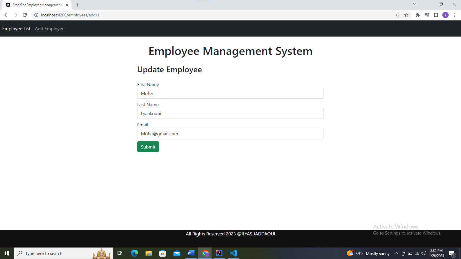 GitHub - ilyasjaddaoui/Employee-Management-Systems-Full-Stack-: Angular - Spring Boot - MySQL
