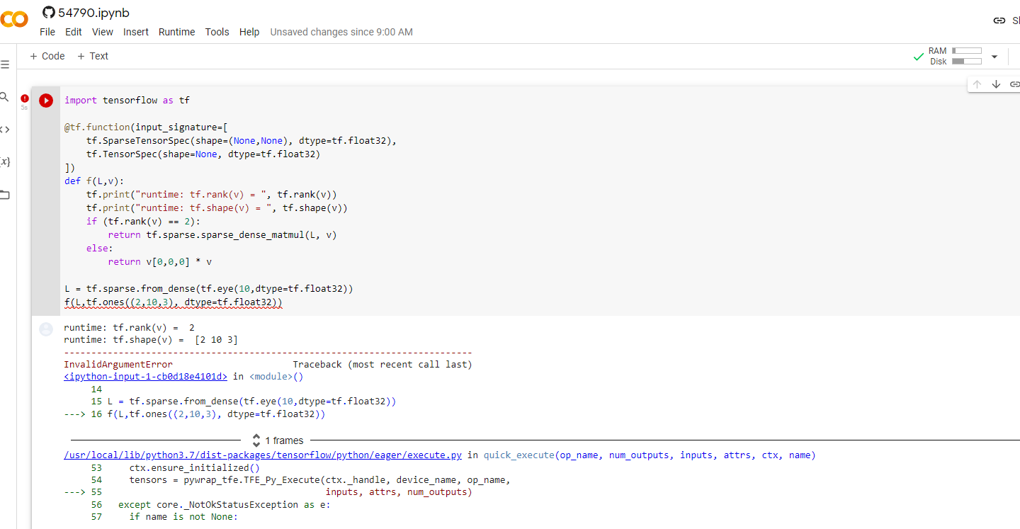 tf.rank returns incorrect value in trace-compiled conditional when a ...