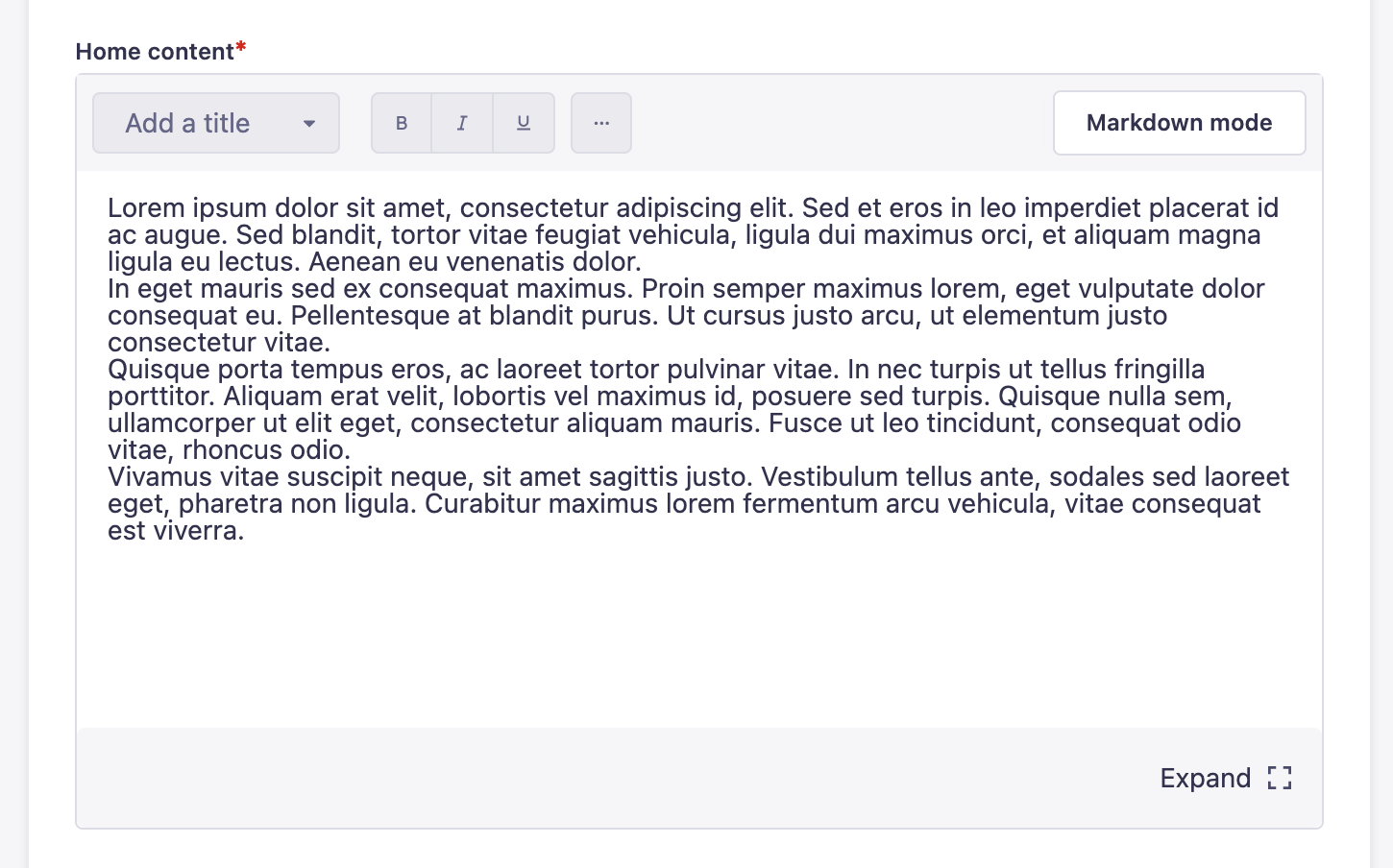 [v4] Improve the Rich text preview · Issue #12164 · strapi/strapi · GitHub