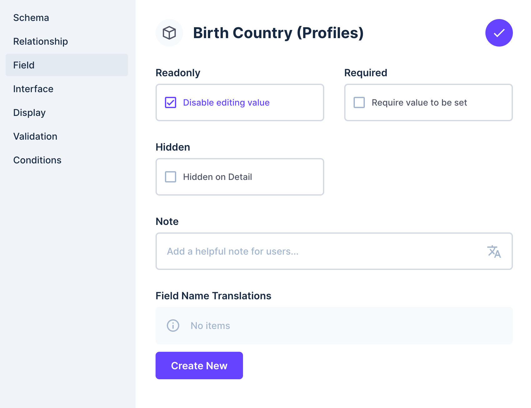 The Relationship Link Doesnt Appear When Field Is Readonly · Issue 13201 · Directusdirectus