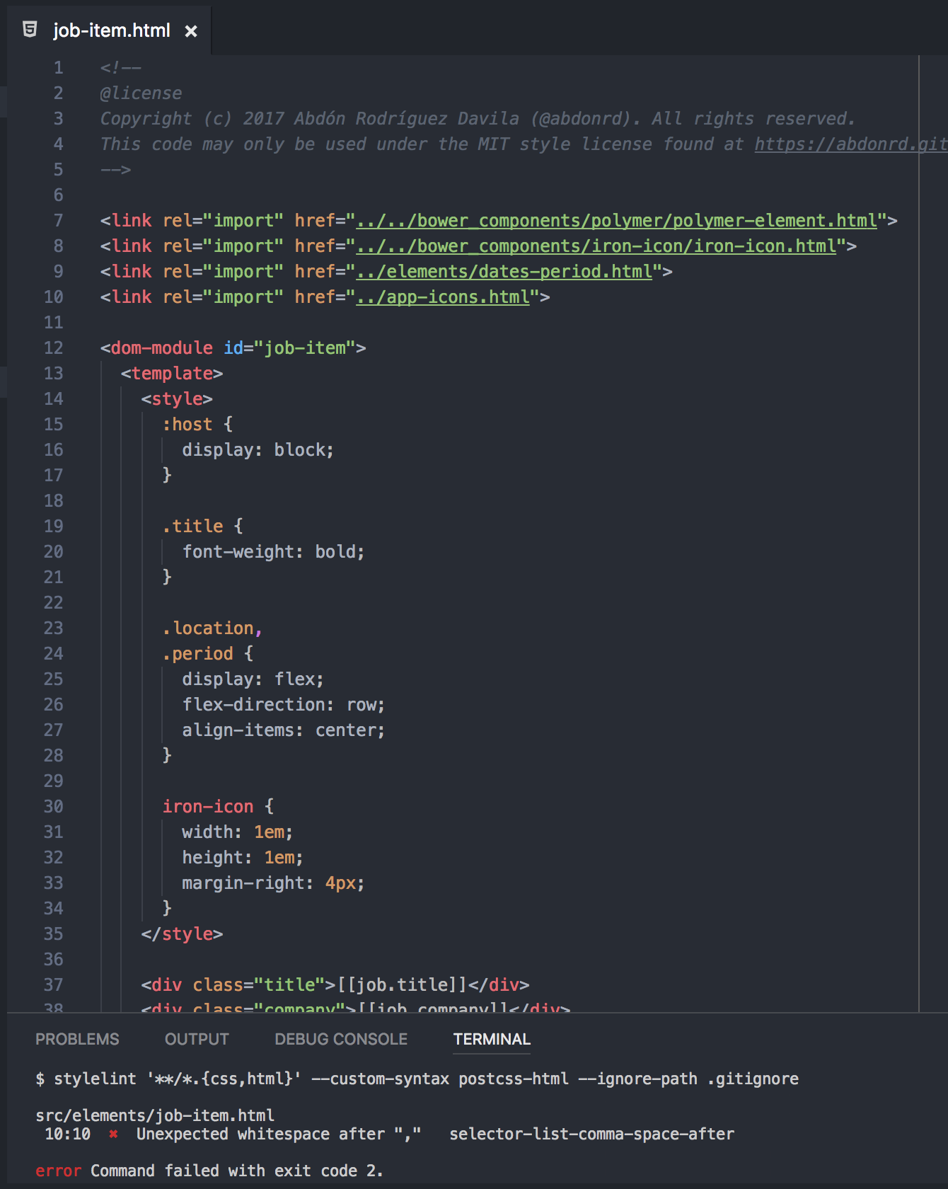 Add default support for HTML, Markdown, Vue component · Issue #2592 · stylelint/stylelint · GitHub