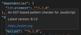 Highlight the outdated dependencies versions · Issue #77811 · microsoft/vscode · GitHub
