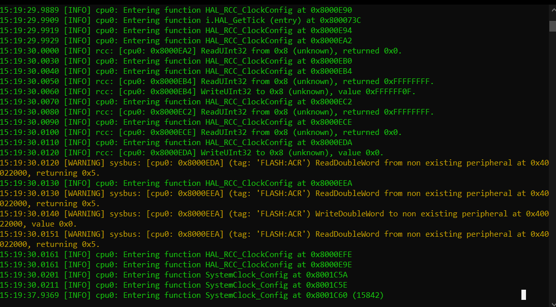 Please inquire about UART communication related to STM32f4. · Issue #300 · renode/renode · GitHub