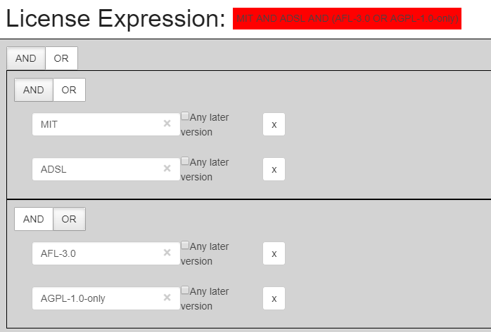 license picker gets in odd state · Issue #412 · clearlydefined/website · GitHub
