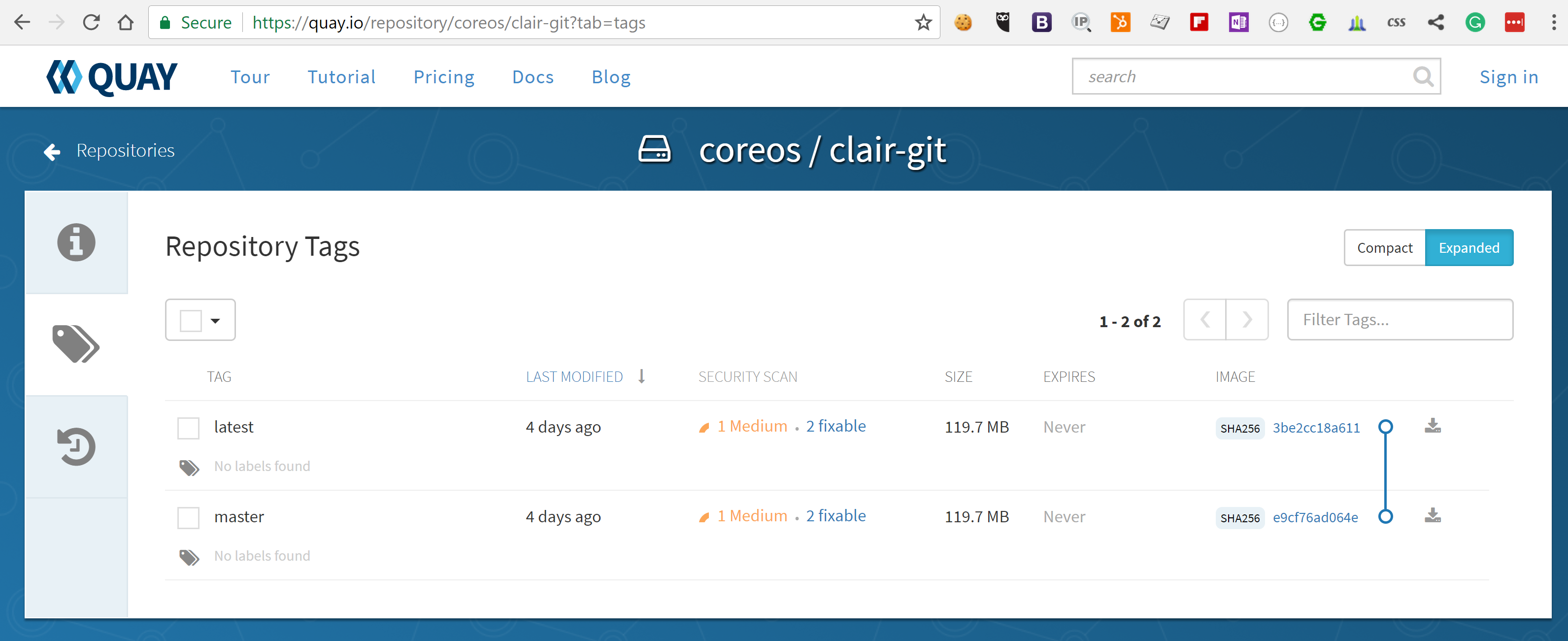Clair API returns 404 for every call · Issue #474 · quay/clair · GitHub