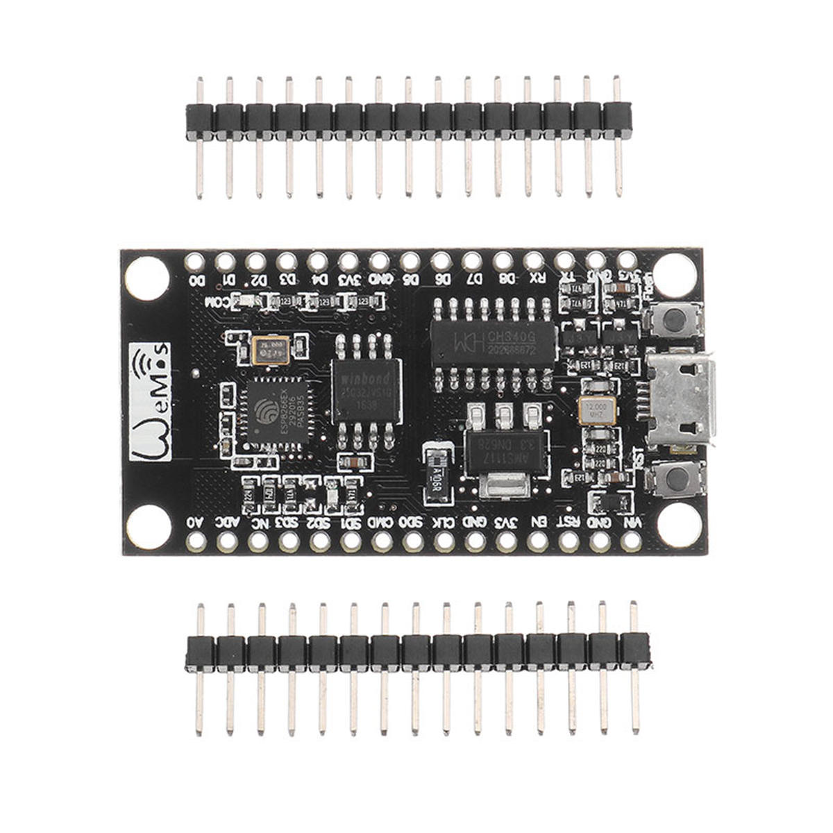 Solder Wemos NodeMCU · Issue #144 · ESPWortuhr/Multilayout-ESP-Wordclock · GitHub