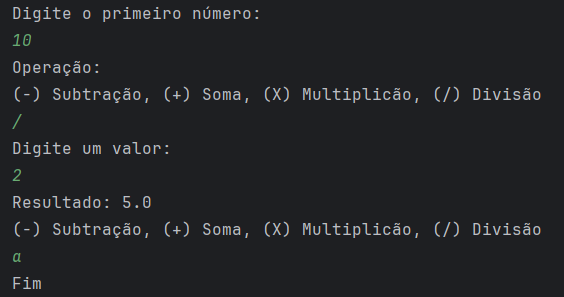 GitHub - DantonMeireles/Calculadora_Java_Console: Calculadora em java poo, aprendendo java, poo ...