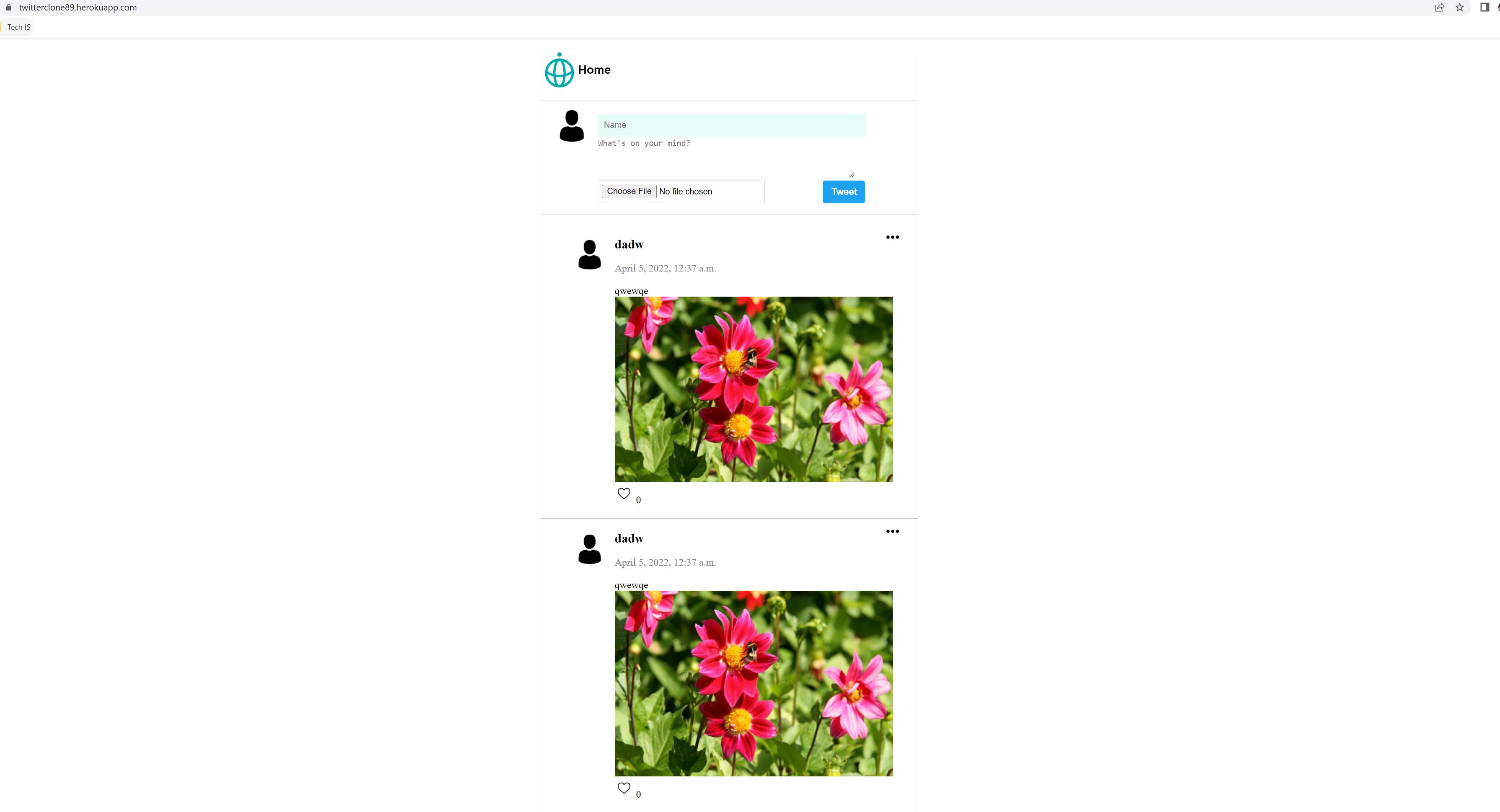 GitHub - pocky89alex/Twitter-Clone