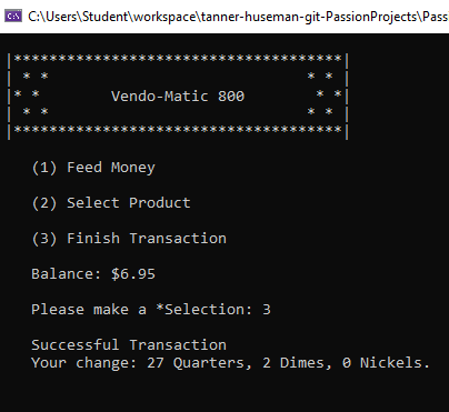GitHub - Tanner-Huseman/PassionProjects