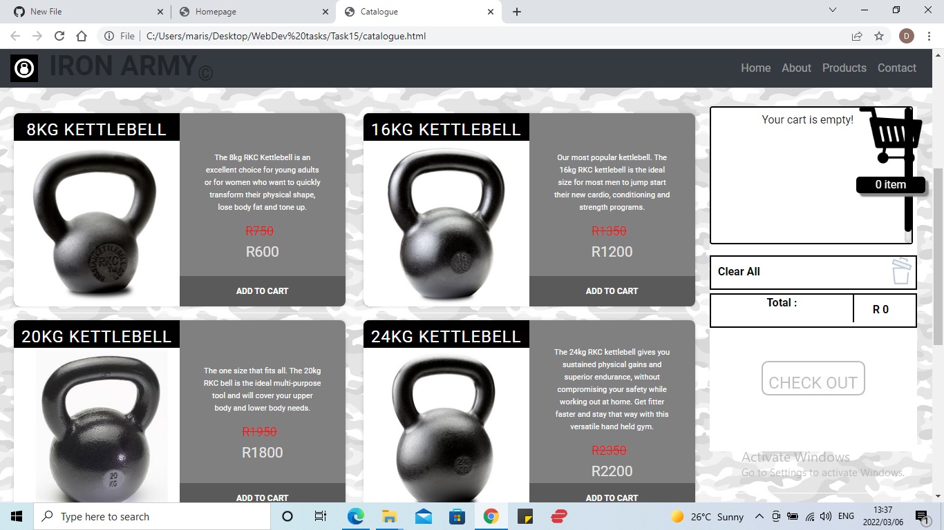 GitHub - dewaldm7/E-commerce-project: Webdev course project