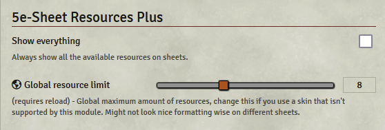 CompactBeyond5eSheet doesn't play nicely with 5eSheet-ResourcesPlus · Issue #82 · ElfFriend-DnD ...