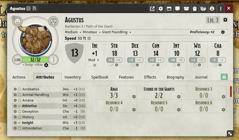 Incompatibility with 5eSheet-resourcesPlus · Issue #30 · kgar/foundry-vtt-tidy-5e-sheets · GitHub