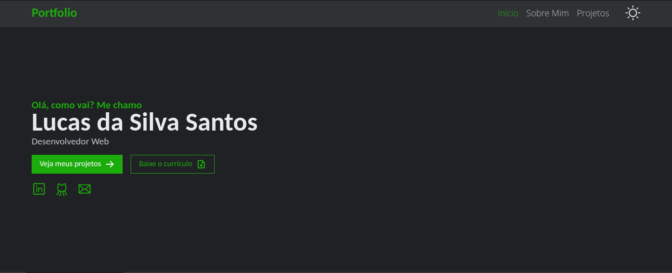 GitHub - luc-silva/portfolio: Site pessoal feito com ReactJS and Typescript
