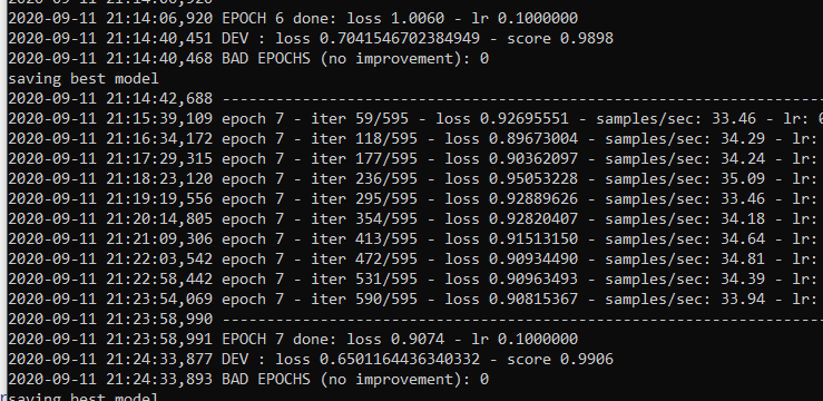 What does the bad epochs mean？ · Issue #609 · flairNLP/flair · GitHub