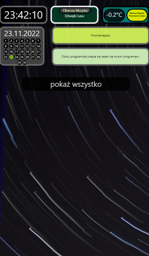 GitHub - MarinaGalanina/Frontend_do_lustra: Frontend project for smart mirror