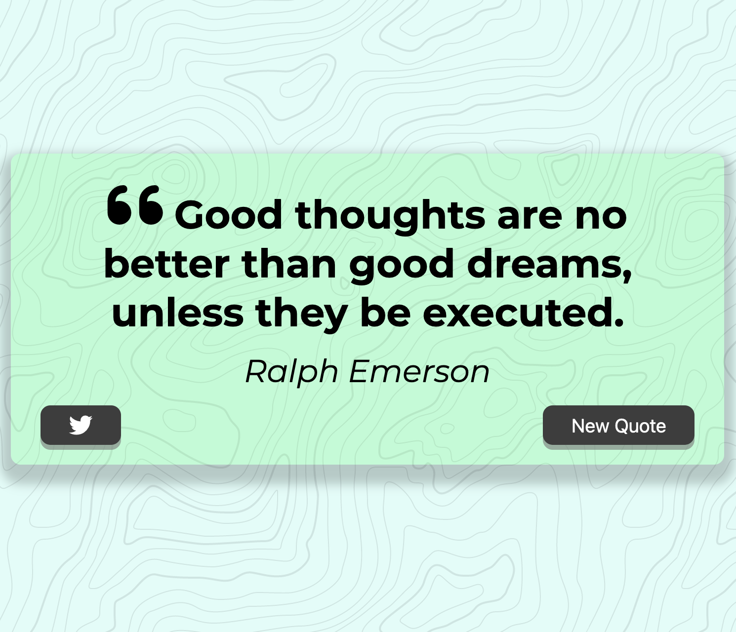 GitHub - laurasimsdev/quote-generator: Inspirational quotes