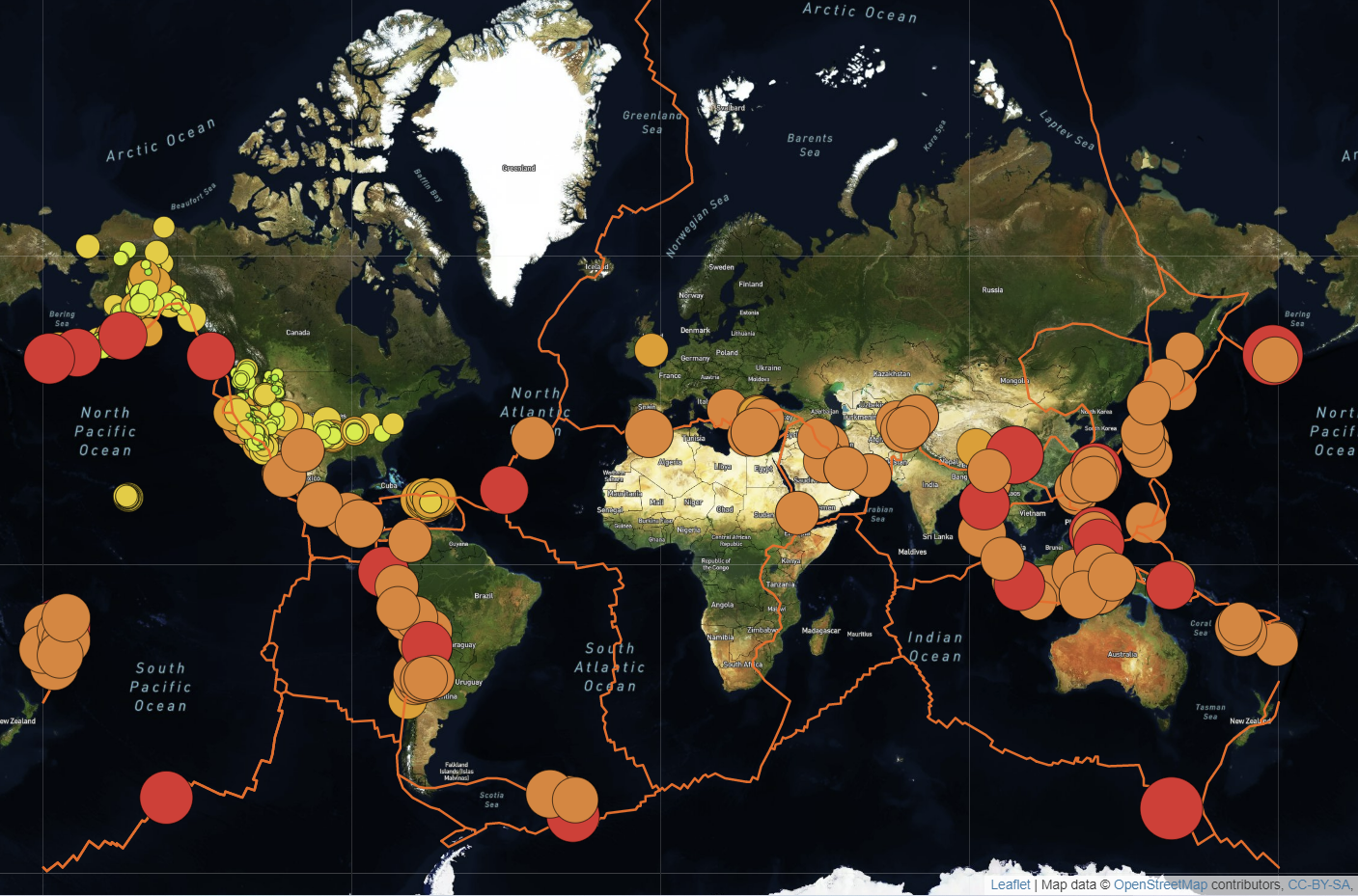 GitHub - legeren/Mapping_Earthquakes