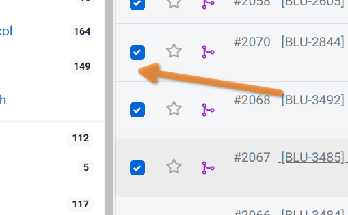 make item selection more visually clear · Issue #3287 · octobox/octobox · GitHub
