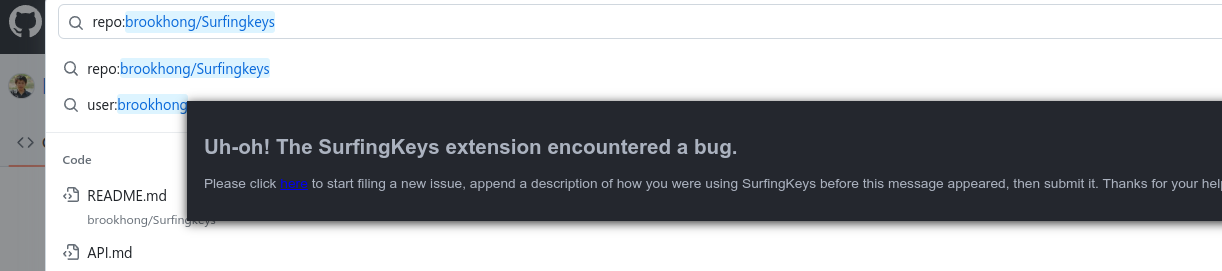 Feature to disable Surfingkeys by default · Issue #1488 · brookhong/Surfingkeys · GitHub