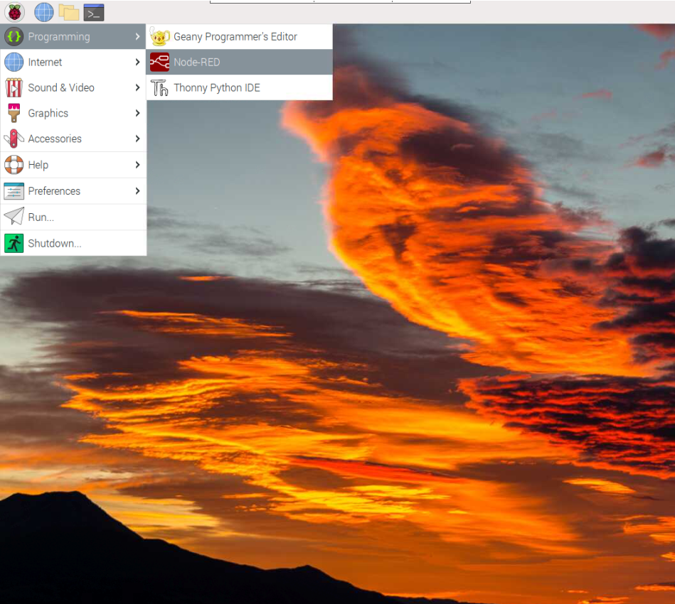 5주차 node red를 이용한 온습도센서 활용 - yunsejin/Raspberry_pi GitHub Wiki