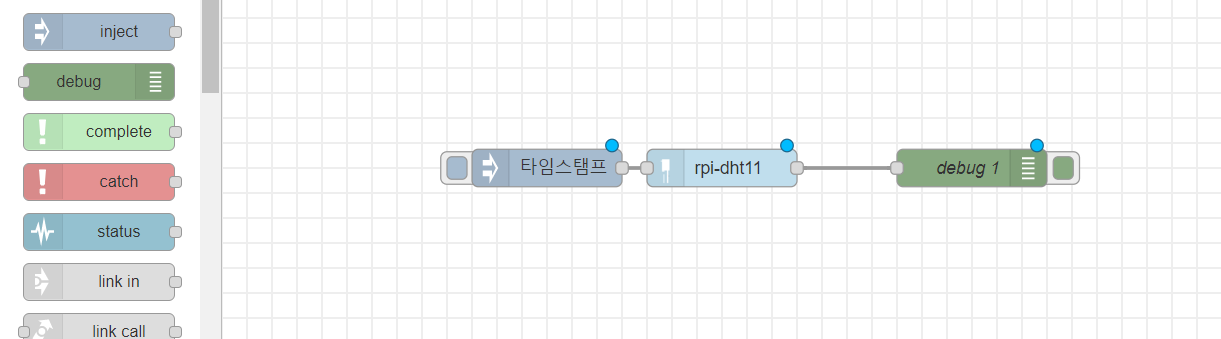 5주차 node red를 이용한 온습도센서 활용 - yunsejin/Raspberry_pi GitHub Wiki