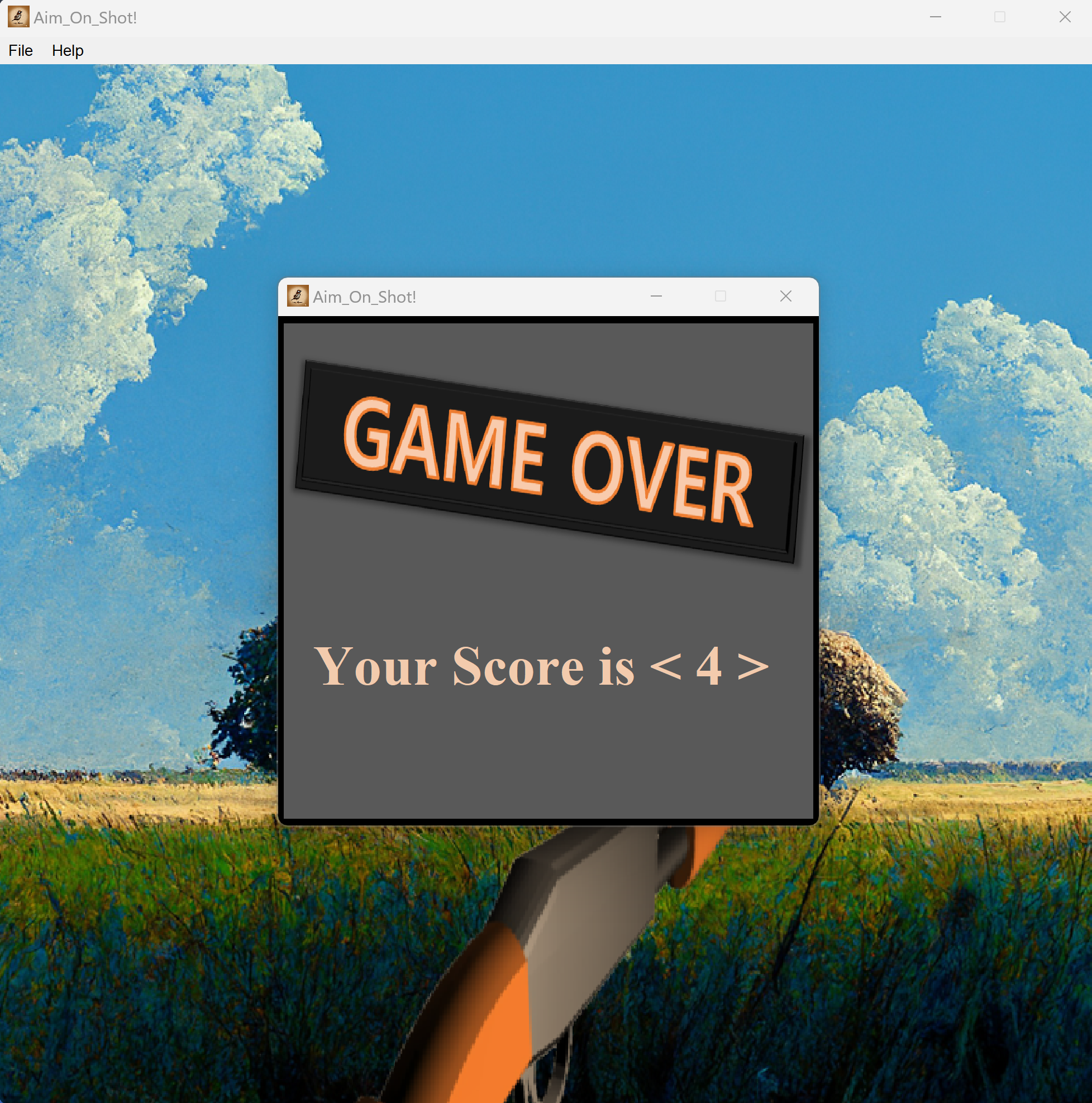 GitHub - leemj123/JavaGame_JFrame: 날아가는 원반을 맞춰보자