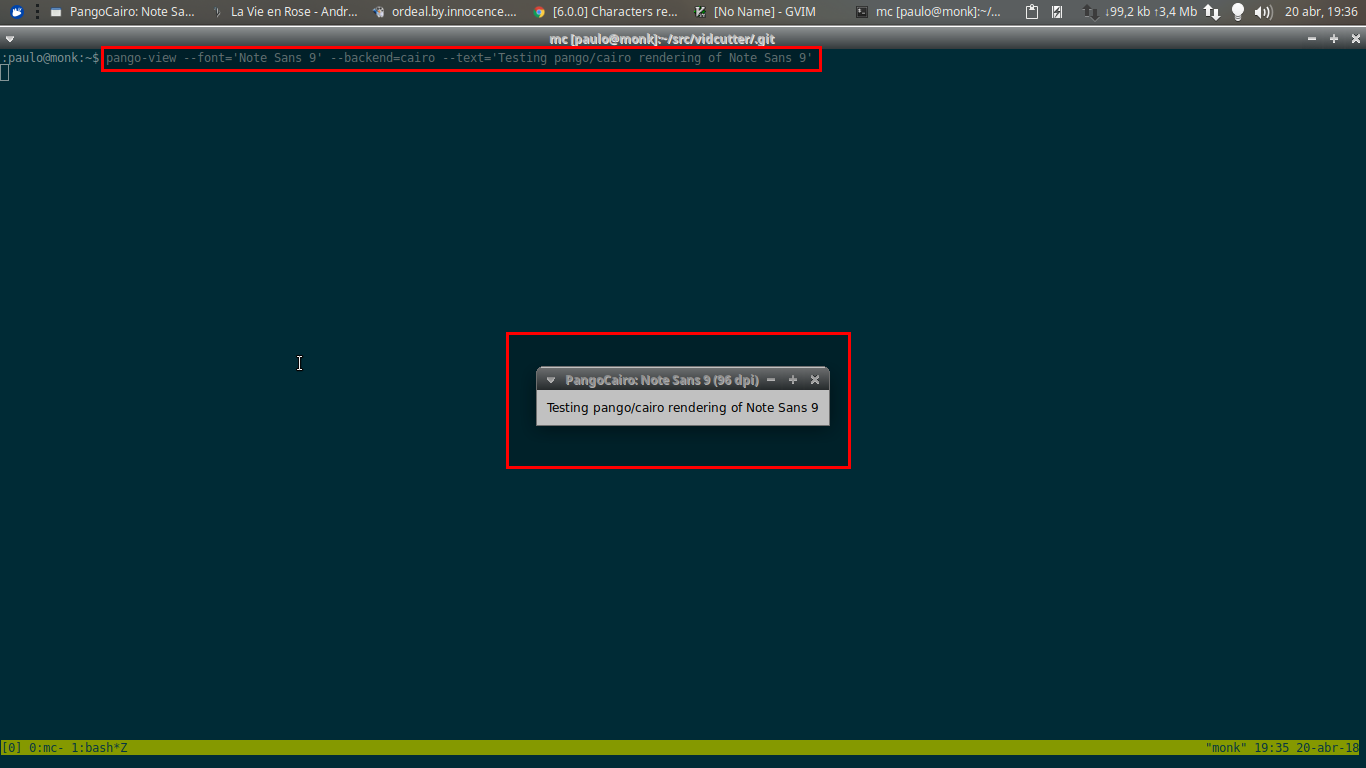 [6.0.0] Characters rendered as square blocks on Open/Save Media dialog ...
