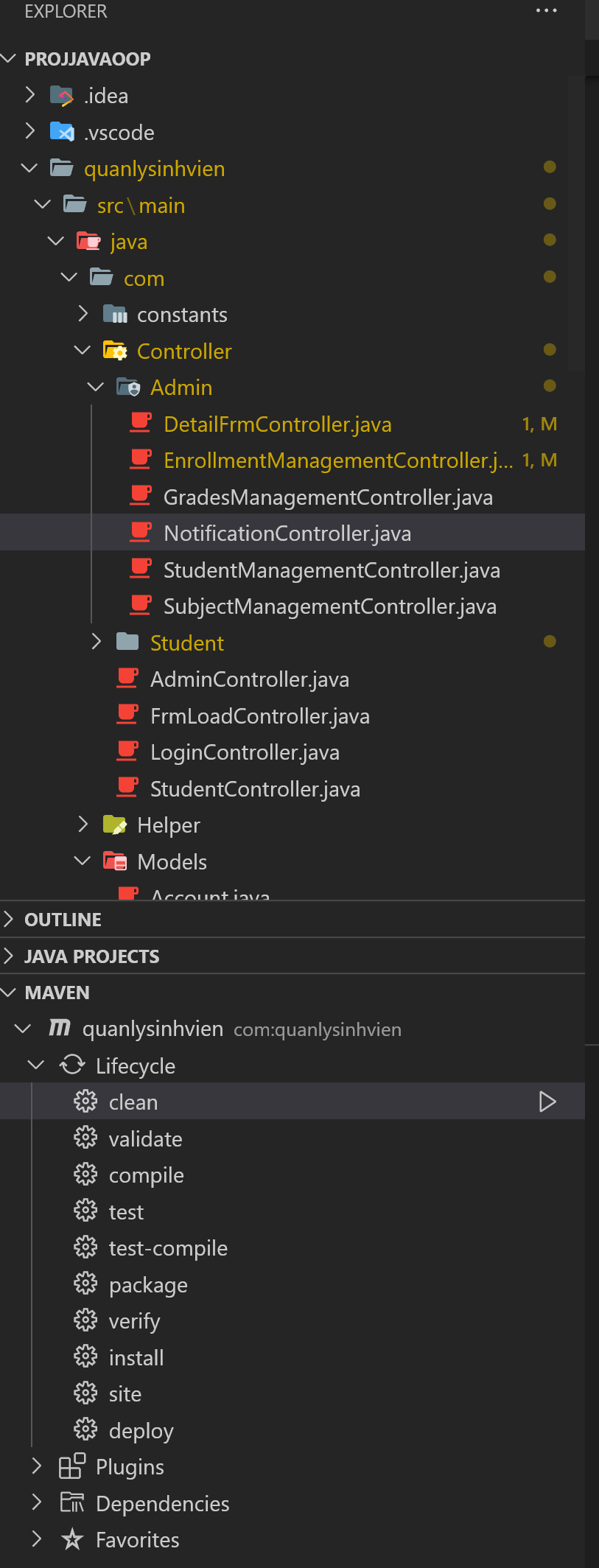 GitHub - thinhtran383/projJavaOOP